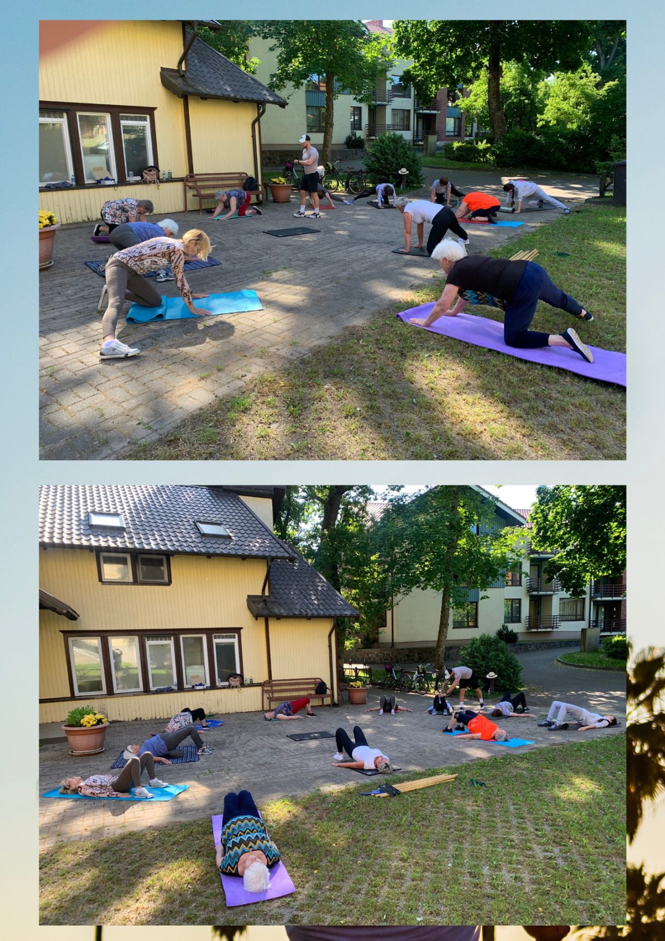 Classes of basic physical activities started in Neringa | LATLIT
